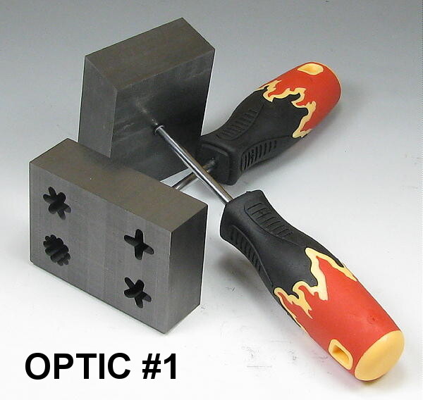 OPTIC Graphite Molds,4 Versions, CGBeadroller, Premier Graphite Glass ...