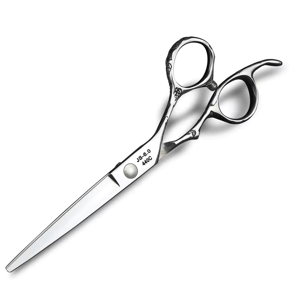 Black Mirror Hair Scissors 6'' JP440C Barber Cutting & Thinning Shears ...