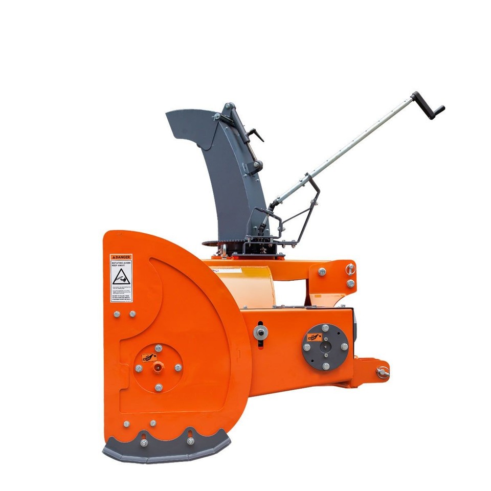 72in Powerful Snow Blower 25-90HP 24in Rotor 360° Output 3-Point ...