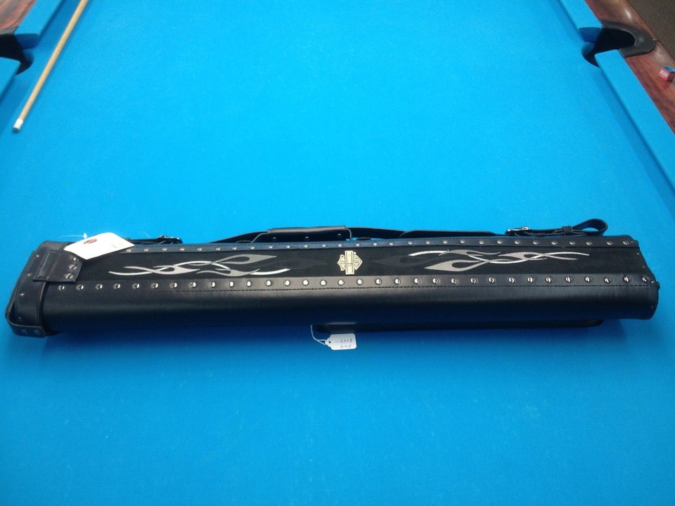 Harley-Davidson Radical Flames Billiards Pool Cue Stick 2x4 Case HDL ...