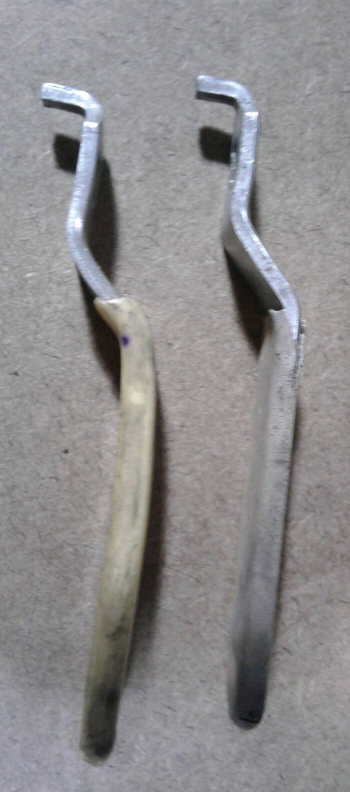 Lot of 2 - APOLLO Replacement Ball Valve Handles. 1/4"x 3/8" opening ...