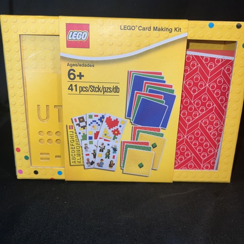 LEGO Card Making Kit - 41 Pieces & 15 Cards - Includes Stickers and ...