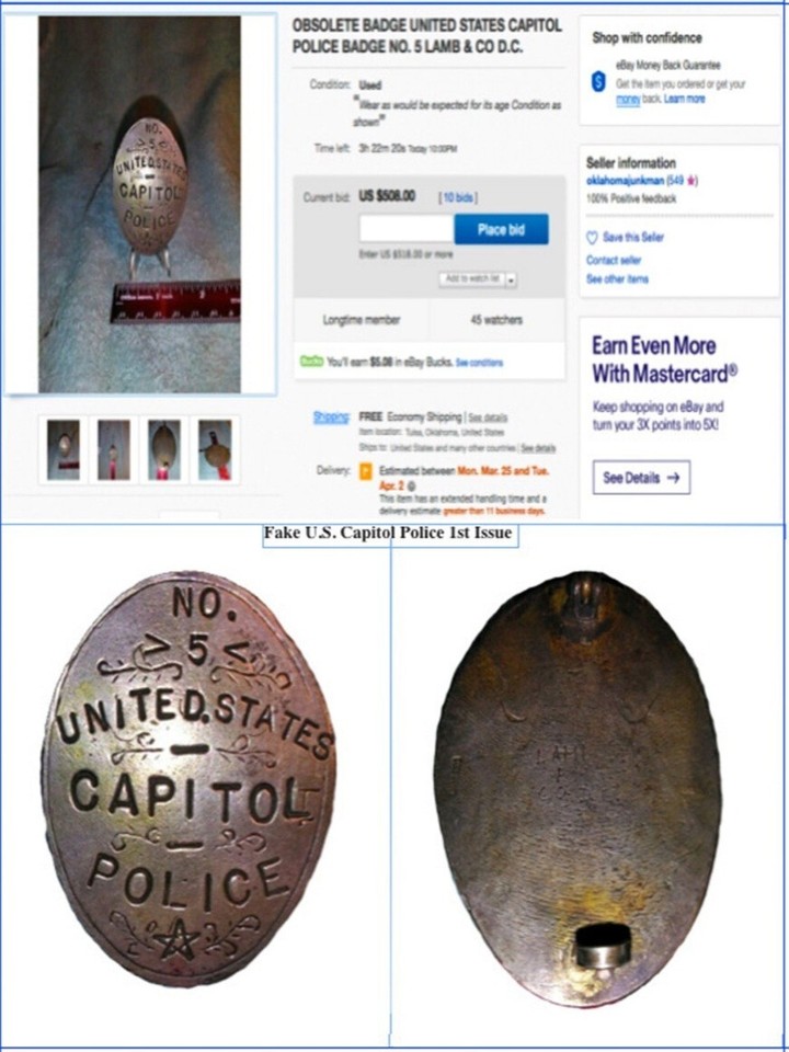 LANGENBACKER's GUIDE OF FAKE POLICE BADGES With Added Known Fakes by ...