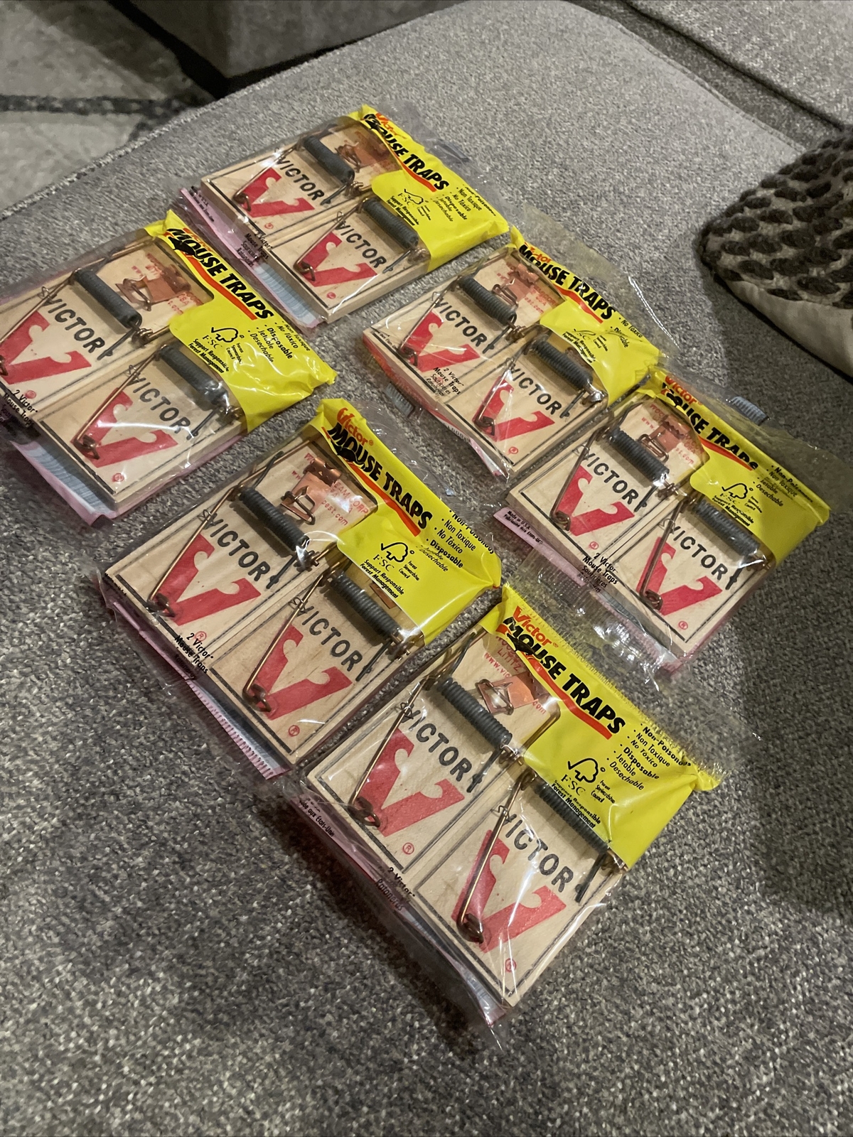 Victor M150 Lot of 12 1 Dozen Wooden Spring Mouse Trap Free Shipping | eBay