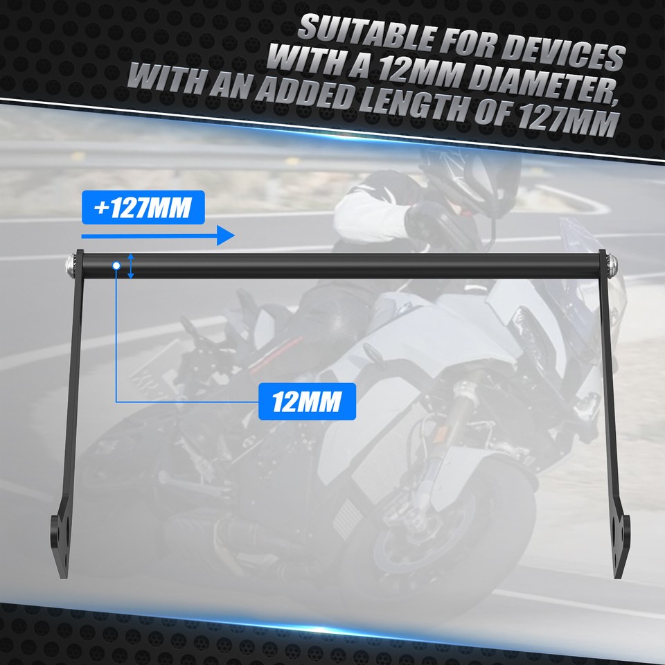 Navigation Bracket Holder Bar GPS Mount Kit For BMW R1200GS Adventure ...