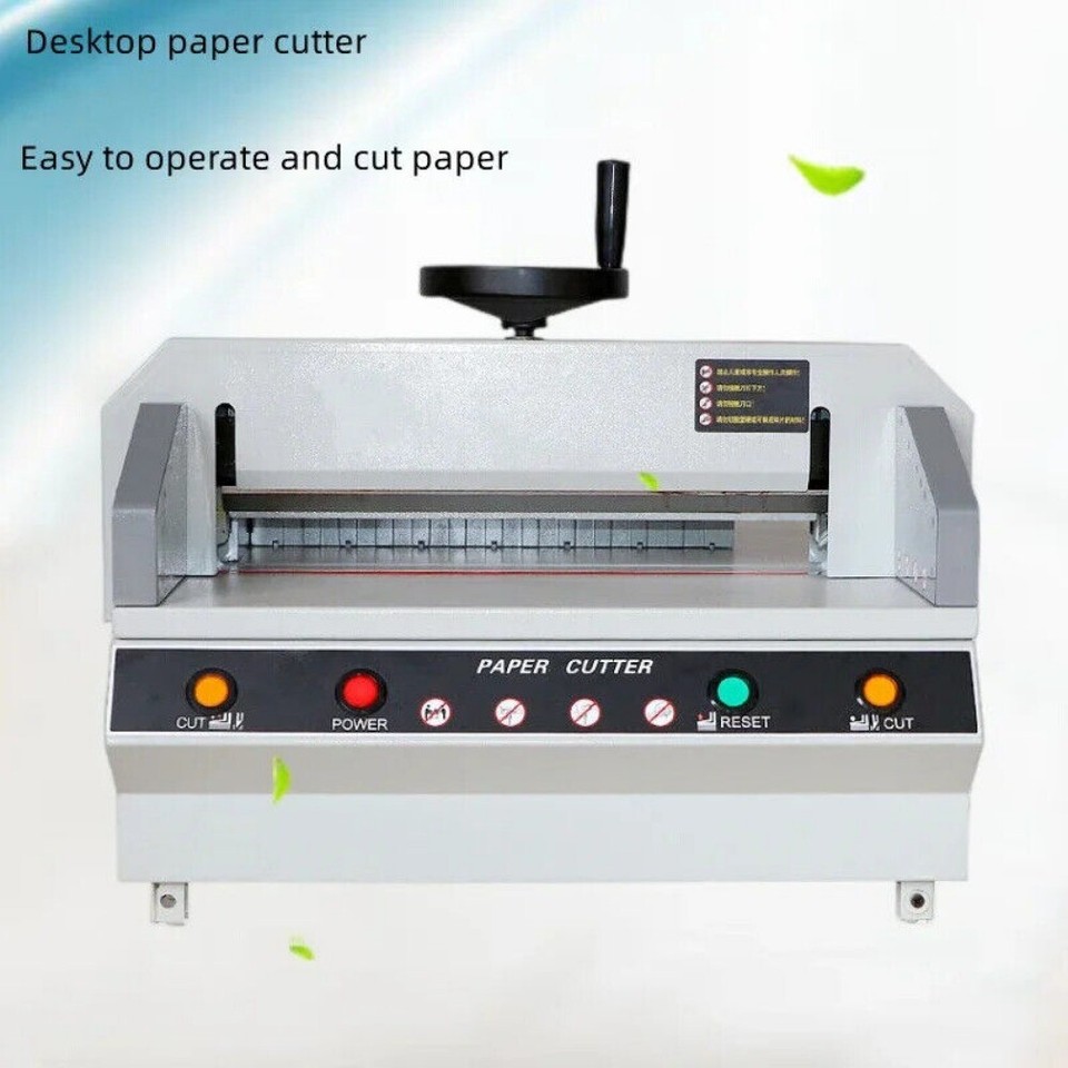 450DG+ 450mm Electric paper cutter Manual press paper cutter Paper ...