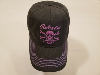 "Calcutta" Ladies Fishing Angler Baseball Hat Cap – Gray/Purple ...