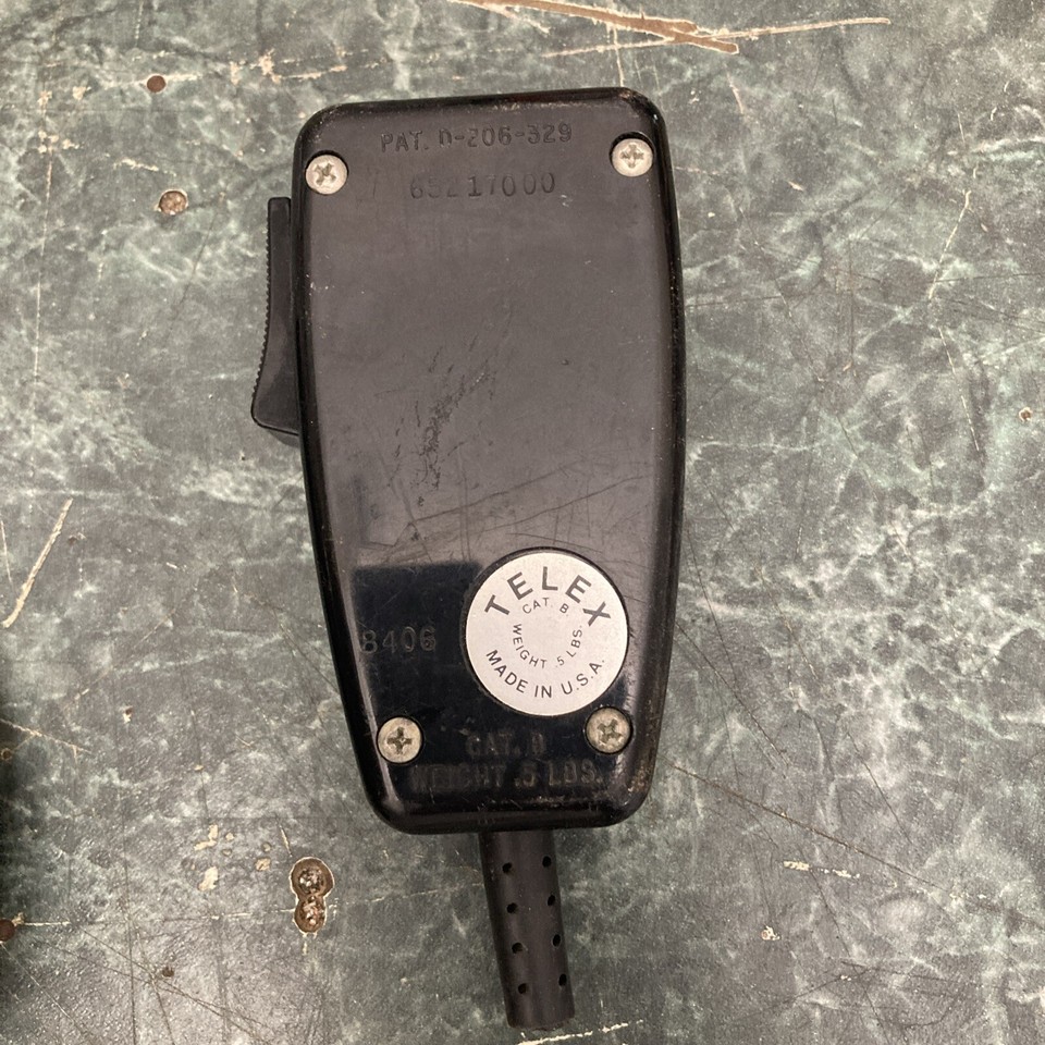 Vintage TELEX TEL-66T Transistorized/NC Dynamic Microphone 1pc | eBay