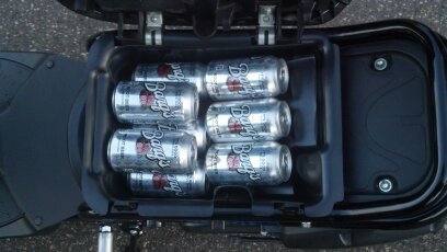 Honda Ruckus Under Seat Storage Container / Cargo Bin Lowered Drop Seat ...