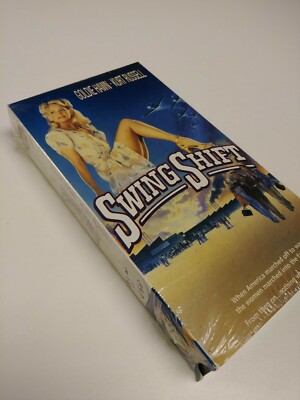 SWING SHIFT (VHS) WWII Romantic Comedy Goldie Hawn Kurt Russell 1984 85391688730| eBay