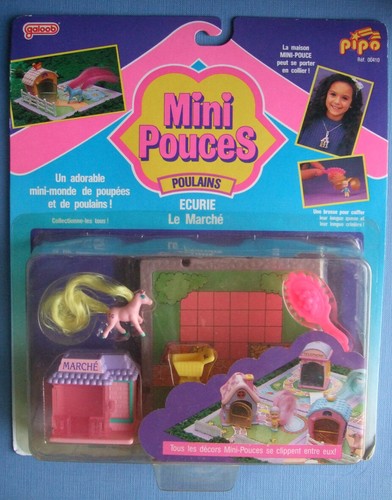Les Mini Pouces Galoob 1989 Ecurie Le Marché jouet vintage neuf | eBay