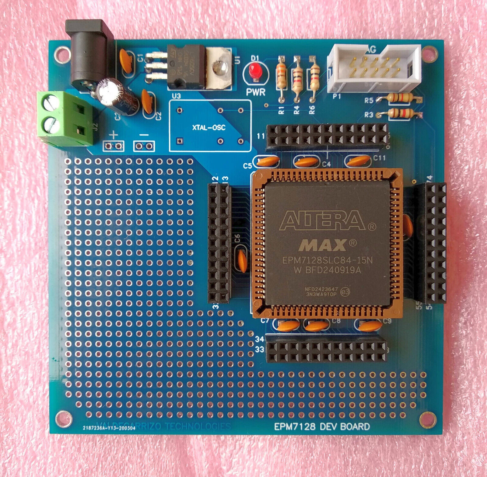 ALTERA MAX7000 EPM7128S Development Board 5V CPLD (Unassembled) | eBay