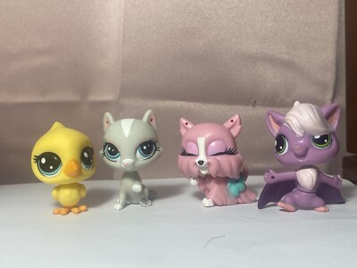 Littlest Pet Shop Mixed Lot of 4 Authentic HASBRO LPS G4 | eBay