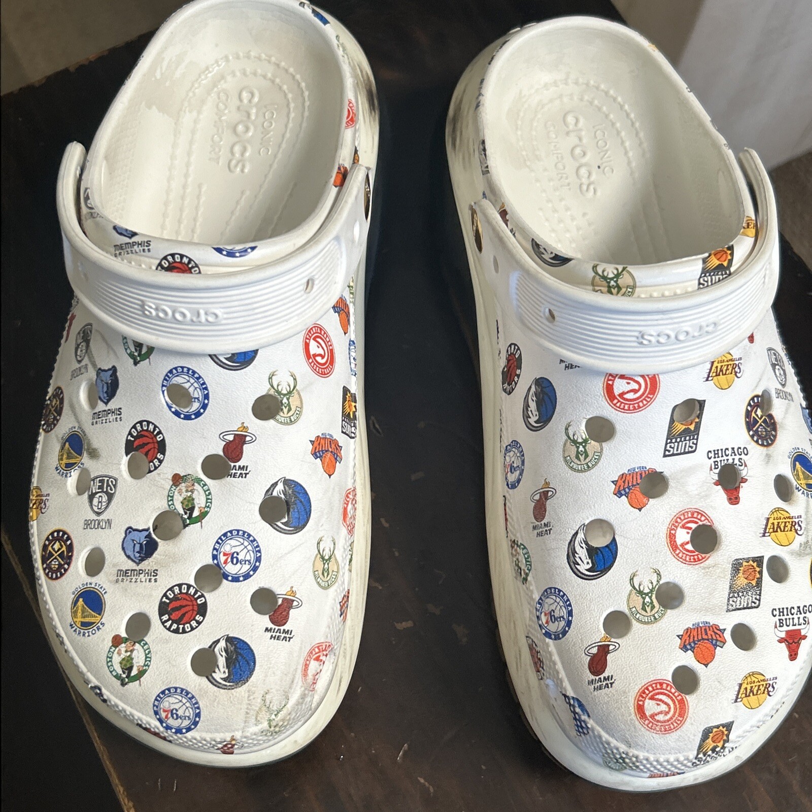 Crocs x NBA All Star Mega Crush Clogs Sizes Women's 8… - Gem