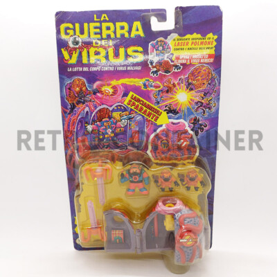 ToyMax Body Wars La Guerra dei Virus Laser Polmone Lung Playset MOC ...