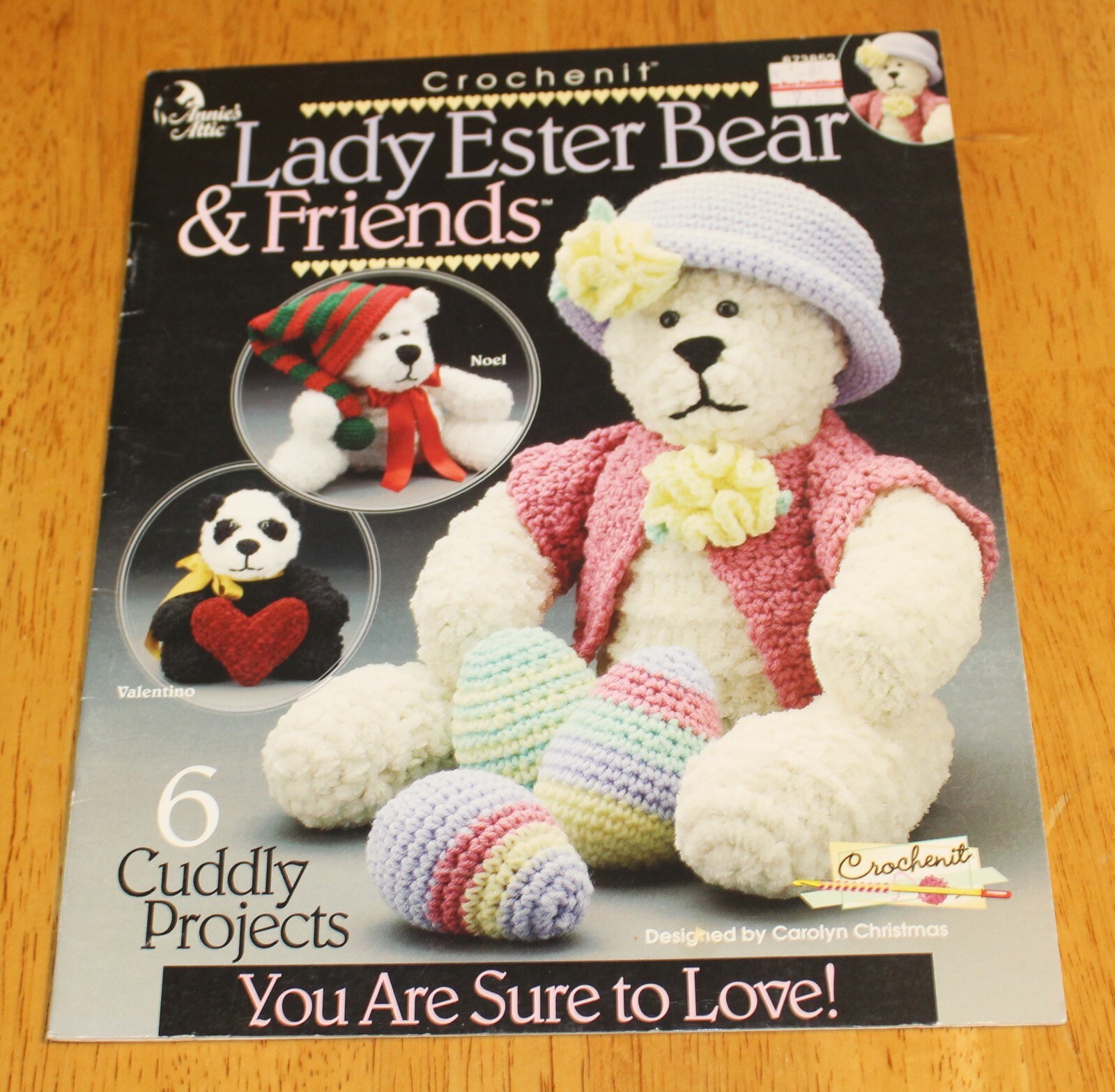 Annie's Attic ~ LADY ESTER BEAR & FRIENDS "CROCHENIT" BOOK #873852 - 6 ...