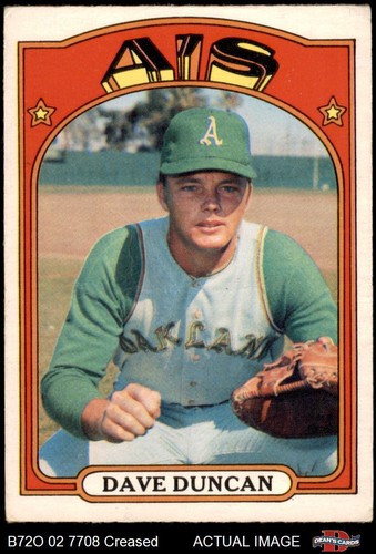 1972 O-Pee-Chee #17 Dave Duncan Athletics 3 - VG | eBay