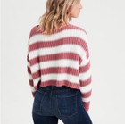 Ae Striped Crop Pullover Sweater, Size XS/S | eBay