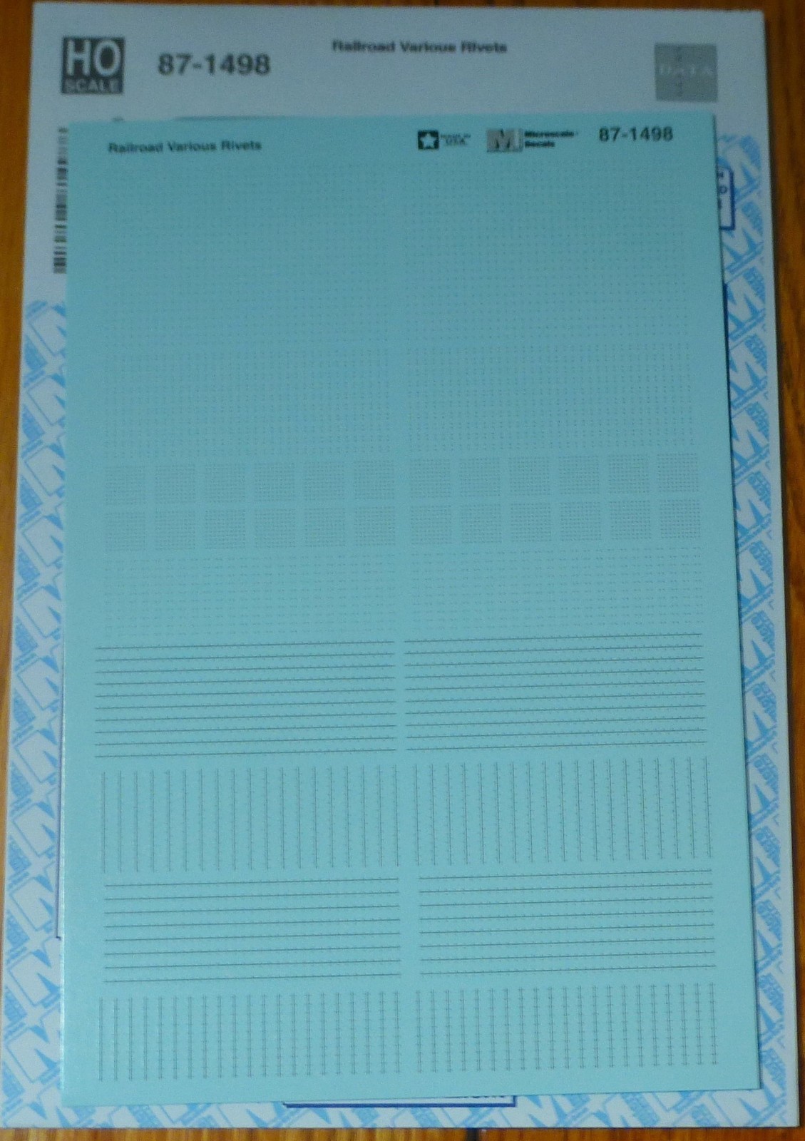 Microscale Decal HO #87-1498 Railroad Various Rivets (Decal Set) | eBay