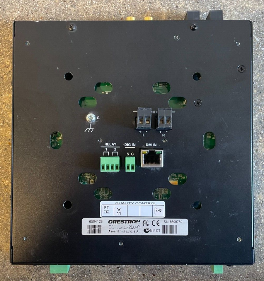 Crestron DM-RMC-200-C Room Controller - Black | eBay