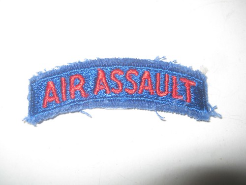 US ARMY ISSUE CLOTH AIR ASSAULT TAB PATCH ORIGINAL | eBay UK