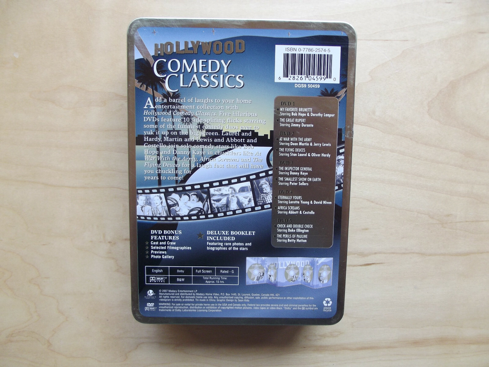 Hollywood Comedy Classics Collector's Edition Box Set - 10 Classic ...