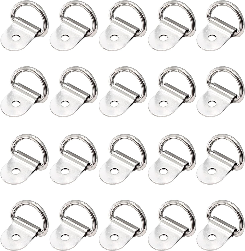 Stainless Steel D Shape Tie down Anchors D Rings Anchor Lashing Rings ...