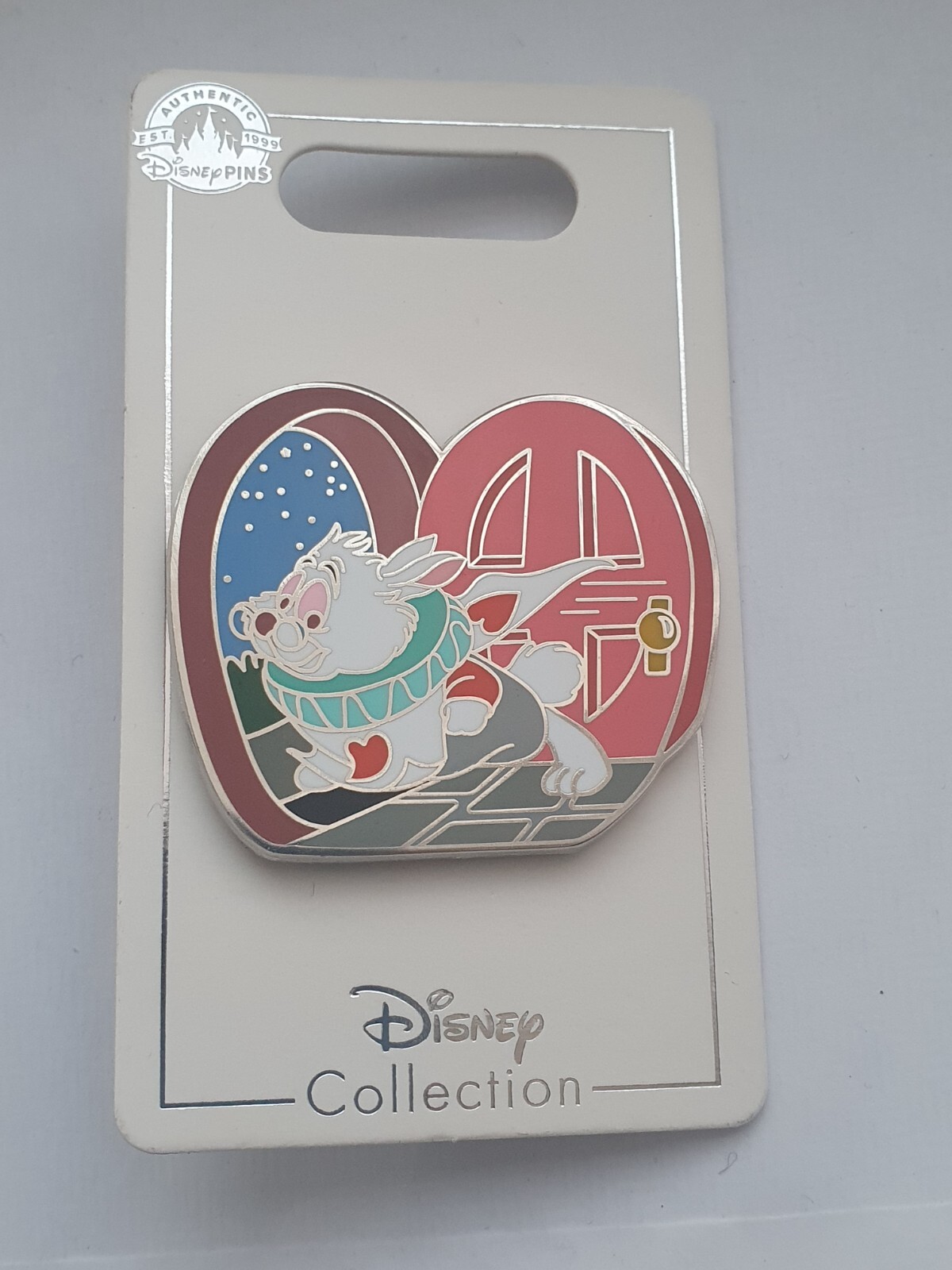 Disney The White Rabbit Rushing Out of the Door Pin - Alice in ...
