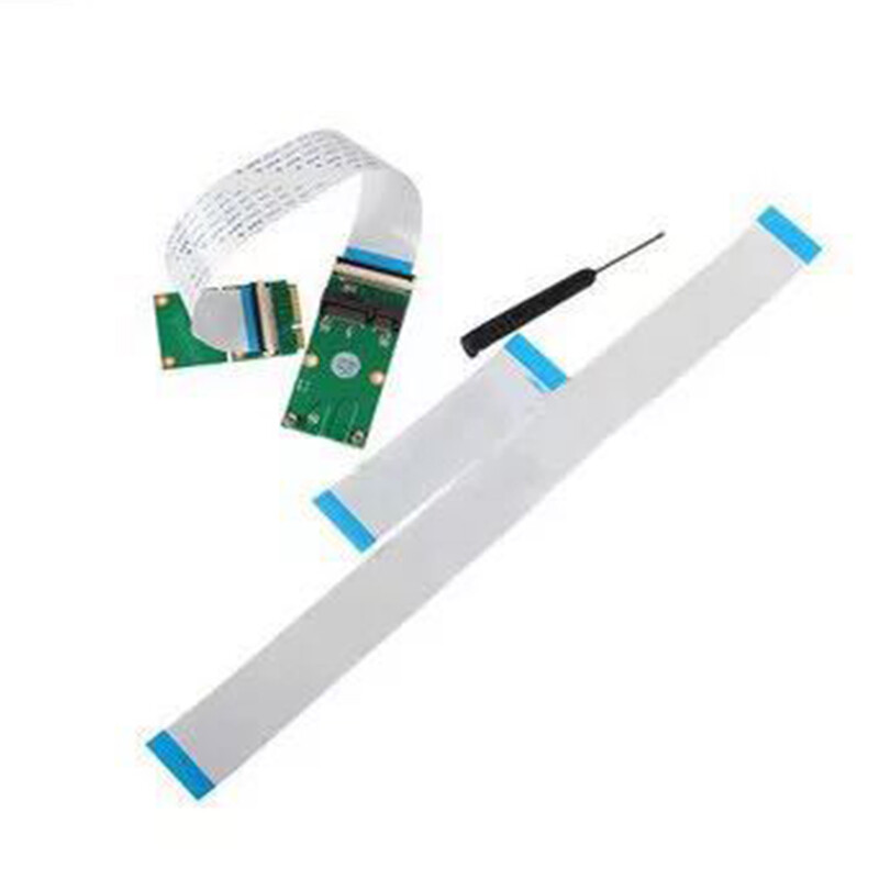 Mini PCIe to Mini PCIe Mini PCI-E Extender FPC Network Card Extend SSD ...