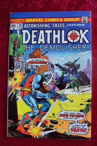 ASTONISHING TALES #26,#27,#28,#33,#34,#35 DEATHLOK LOT! MARVEL COMICS ...