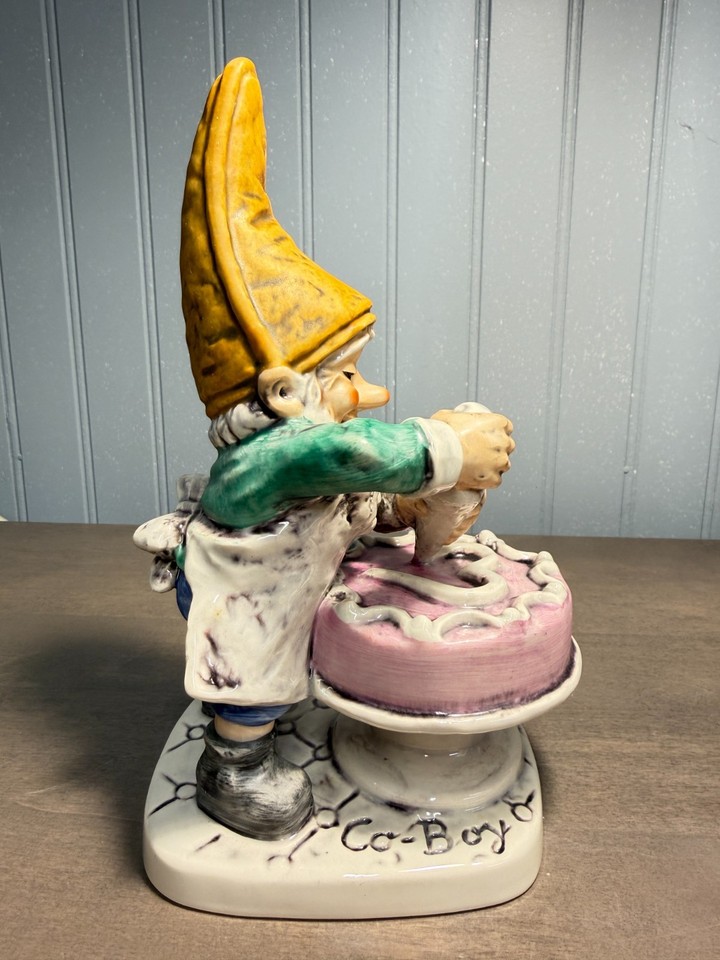 Goebel Co-Boy Gnome Candy The Cofectioner Cake Baker Figure | eBay