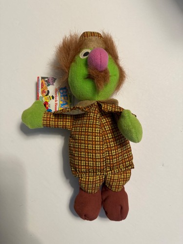 Sherlock Hemlock Sesame Street Beans Tyco Muppet Beanie Baby Jim Henson ...