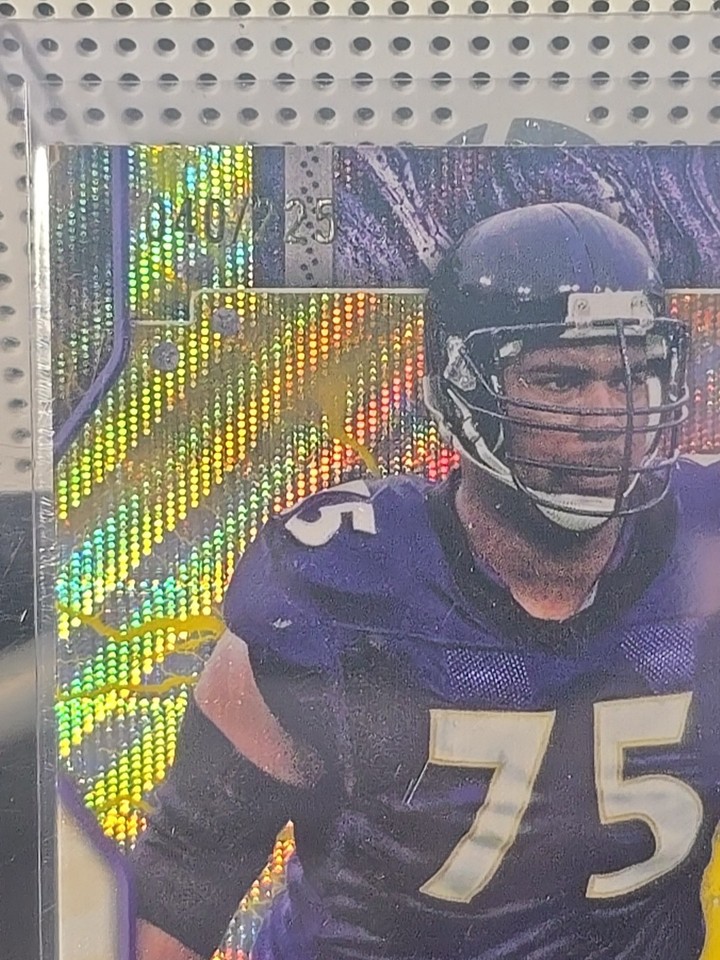 2024 Topps Resurgence - Jonathan Ogden #4 Yellow Surge Refractor /225 ...