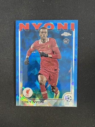 Trey Nyoni 2024-25 Topps Chrome UEFA Sapphire Rookie #190 | eBay