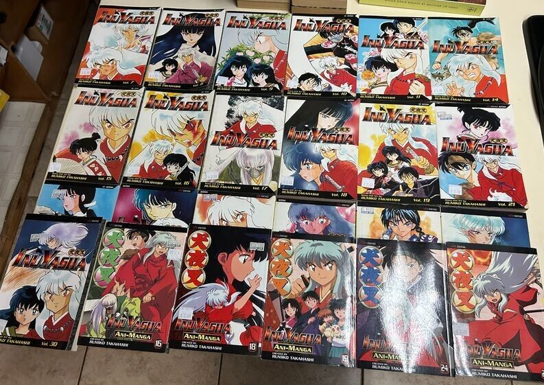 Inuyasha Manga Huge Lot 24 Books English InuYasha 9781569319475 | eBay