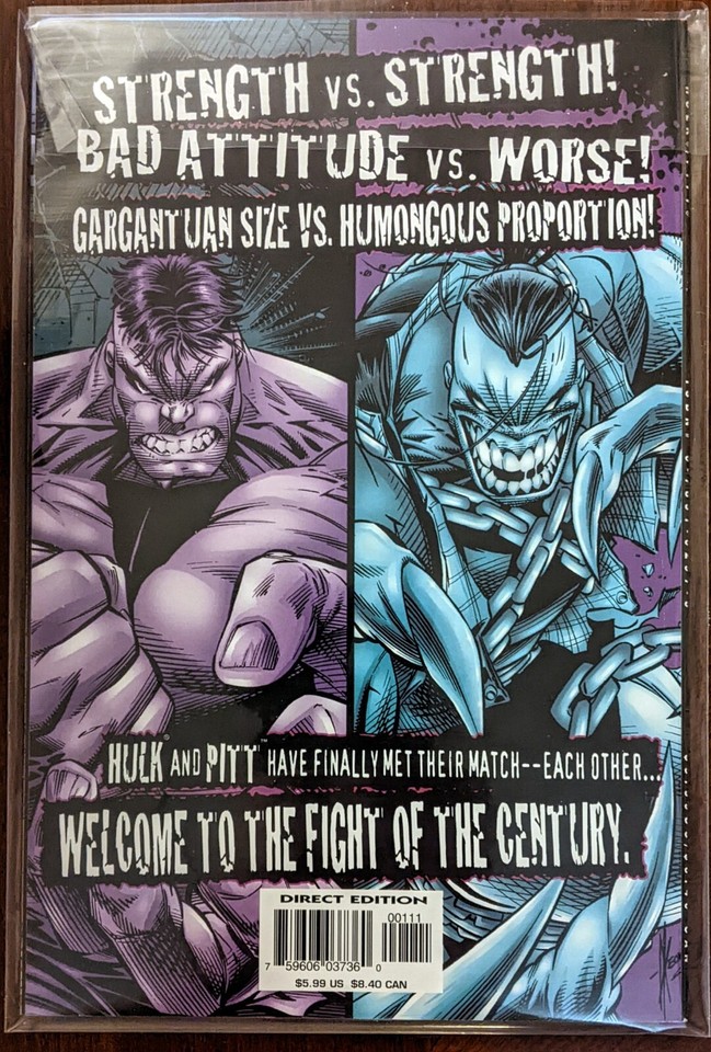 Hulk Pitt Marvel Comics 1996 Prestige Format Peter David Dale Keown ...