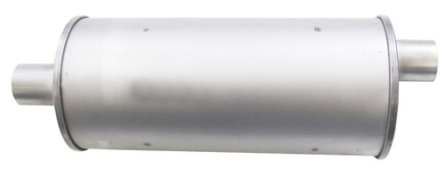 6" Round X 16" Long 1 3/4"ID OO - Left Rotation - Triple flow Universal Muffler | eBay Australia