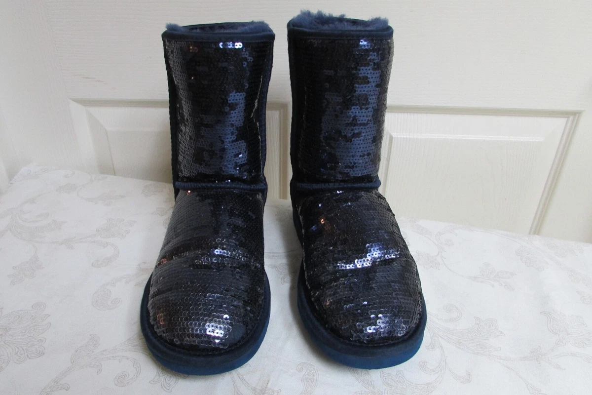 Ugg Boots Black Sparkle