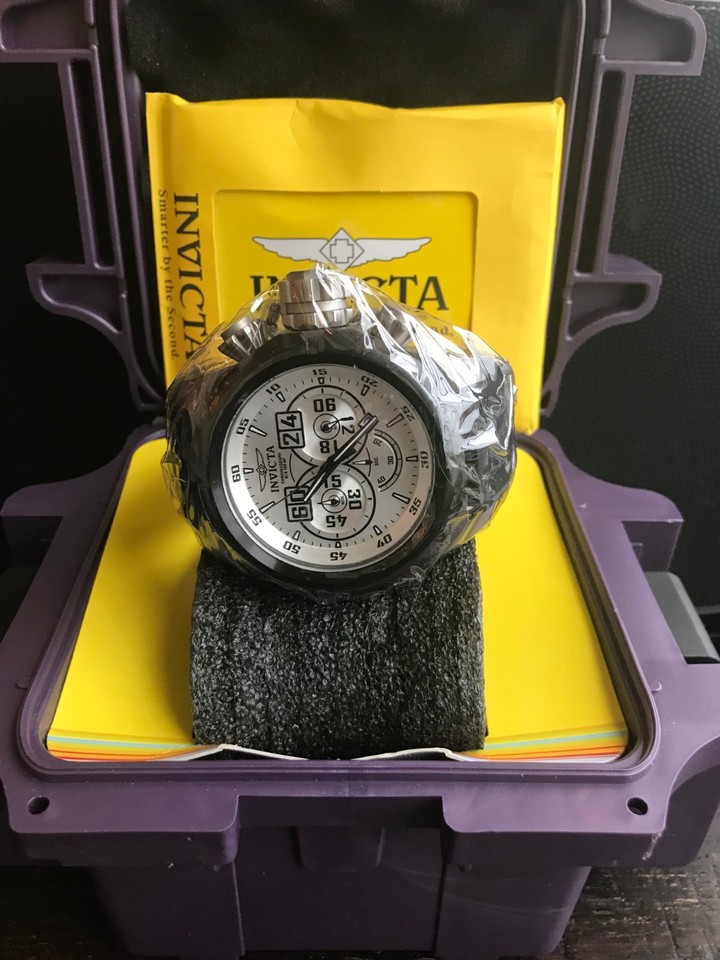 Invicta Men's 'Russian Diver' Quartz Titanium and Silicone Casual Watch ...