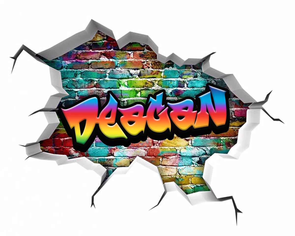 Broken Wall Graffiti