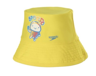 Speedo Bucket Hat Yellow Jellyfish L/XL Ages 12-24 Months Retail $16.99 ...