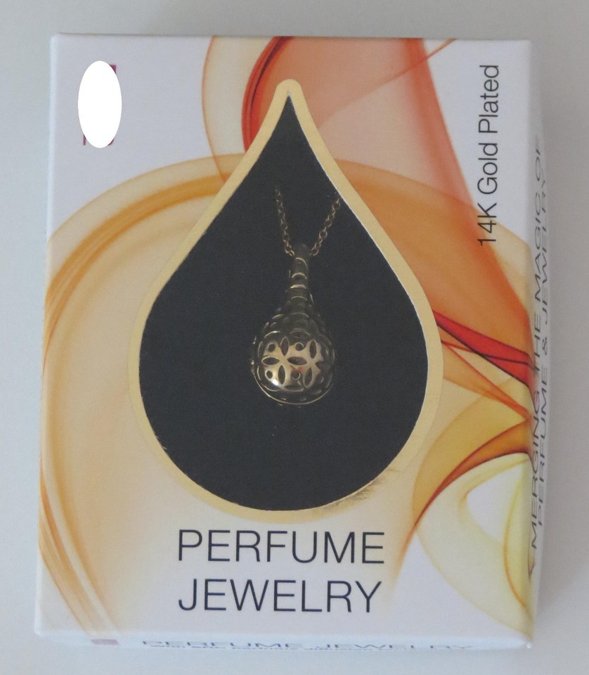 FLO Women Fashion Perfume Fil Jewelry Drop Pendant Necklace Chain ...