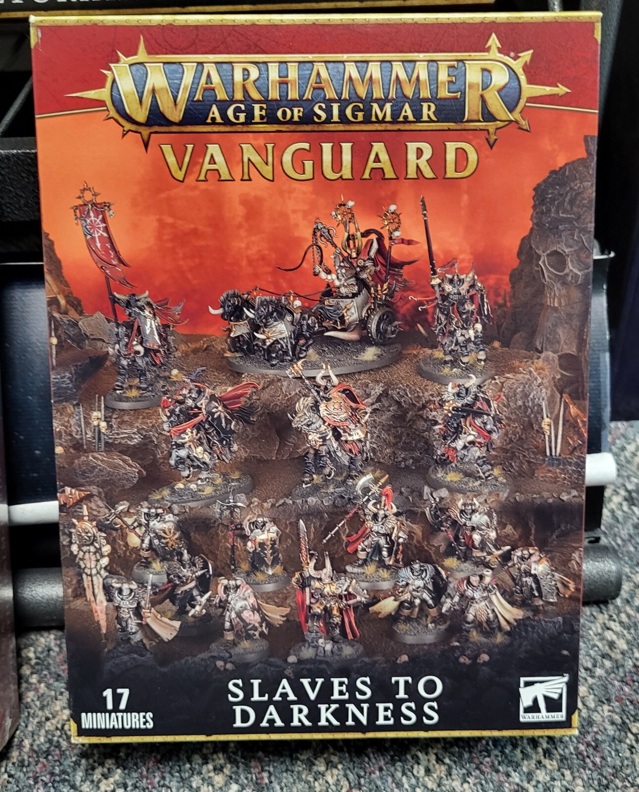Warhammer Age of Sigmar Slaves to Darkness Vanguard Box 5011921163830 ...
