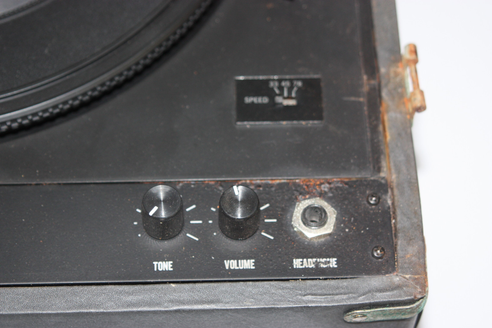 Vintage MPC 2192 Record Player Portable Amplifed Turntable w/Speakers ...