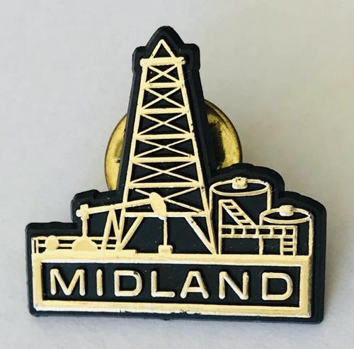 Midland Mining Souvenir Plastic Pin Badge Vintage (H5) | eBay UK