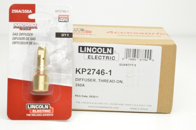 2x Lincoln Electric Kp2746-1 Gas Diffuser Magnum Pro 250a/350a Welding ...