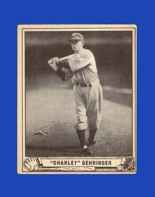 1940 Play Ball Set-Break # 41 Charley Gehringer VG-VGEX *GMCARDS* | eBay