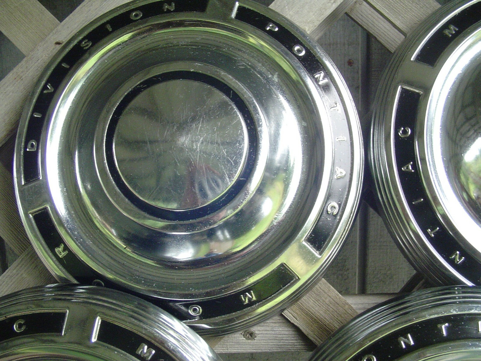 4 VINTAGE PONTIAC CHIEFTAIN SAFARI STAR CHIEF HUBCAPS WHEEL COVERS ...