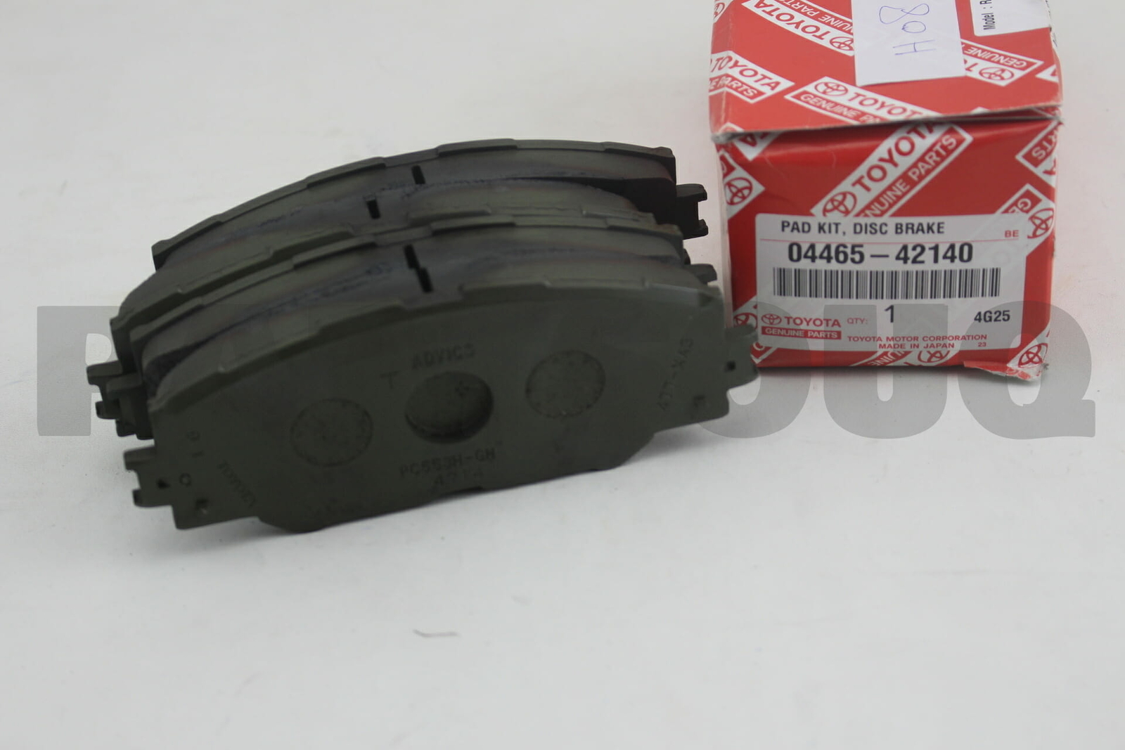 0446542140 Genuine Toyota PAD KIT, DISC BRAKE, FRONT 04465-42140 | eBay