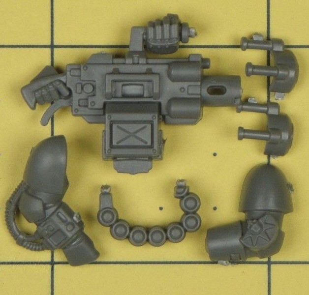 Warhammer 40K Space Marines Deathwatch Kill Team Deathwatch Frag Cannon ...